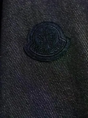 Moncler Denim Long-sleeved Shirt