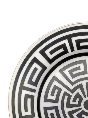 GINORI 1735 Labirinto Flat Dessert Plate - Black
