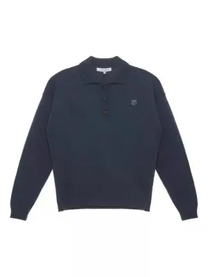 Maison Kitsuné Fox Head Polo Sweater