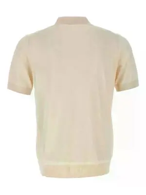 PAOLO PECORA Silk-blend Polo Shirt