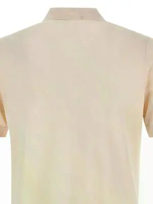 PAOLO PECORA Silk-blend Polo Shirt