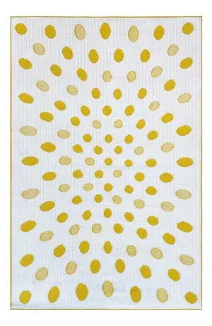 MAD MATS Dots Yellow & White