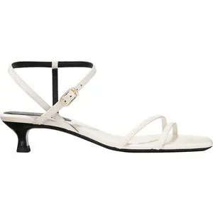 MARGAUX LONNBERG The Dylan Sandal - Ivory Nappa