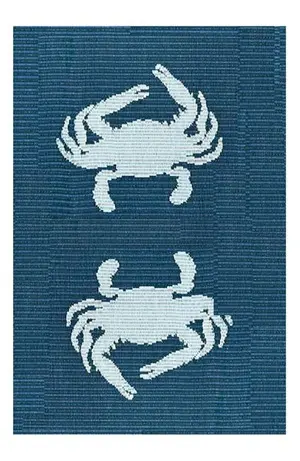 MAD MATS Double Crab Blue & Teal - Blue And Teal
