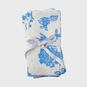 JOANNA BUCHANAN Garden Print Napkin - Blue