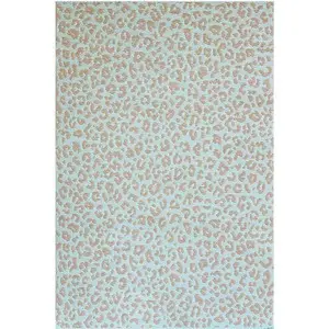 MAD MATS Leopard Silver & Sky