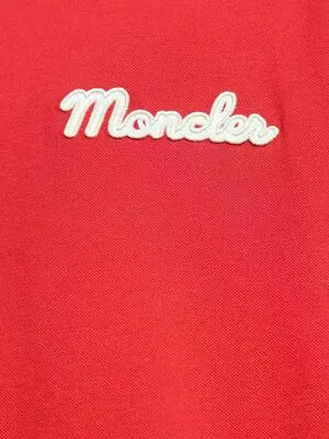 Moncler Embroidered-logo Polo Shirt