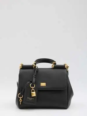Dolce & Gabbana Small My Sicily Bag - Black