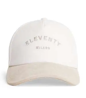 Eleventy X Harrods Baseball Cap - White