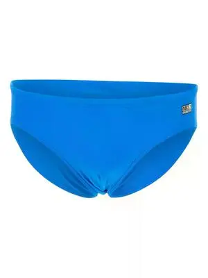 MC2 SAINT BARTH Logo-patch Swim Trunks - Blue