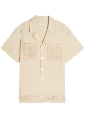 CHE Inigo Crot Cotton-blend Shirt - Ivory