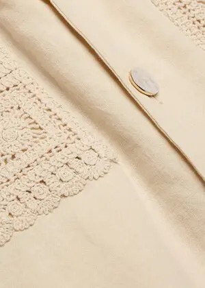 CHE Inigo Crot Cotton-blend Shirt - Ivory