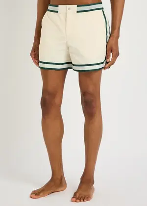CHE Baller Nylon Swim Shorts - Ivory