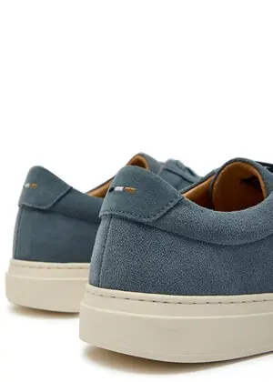 BOSS Kieran Suede Sneakers - Light Blue