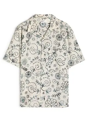 Universal Works Embroidered Cotton Shirt