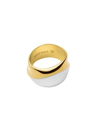 MISSOMA Sculptural Molten Statement Ring - Gold