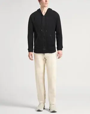 John Varvatos Cotton-elastane Blend Fleece Sweatshirt - Black