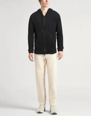 John Varvatos Cotton-elastane Blend Fleece Sweatshirt - Black