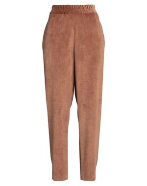 SHIRTAPORTER Tapered Corduroy Stretch Pants - Camel