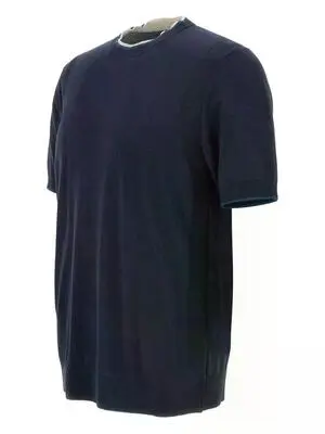 PAOLO PECORA Silk-blend T-shirt