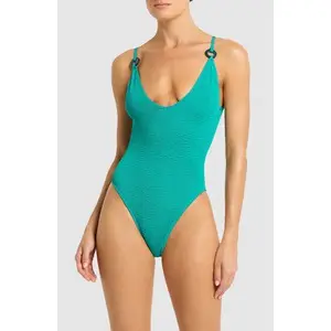 Bond Eye Elena O-ring One-piece Swimsuit - Aquatic Recycled