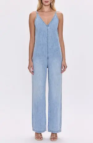 PISTOLA Reed Denim Jumpsuit - Cascade
