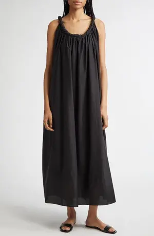 Loulou De Saison Kika Gathered Maxi Dress