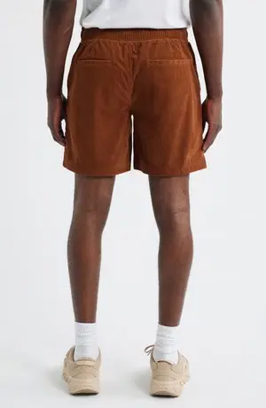 THREADS 4 THOUGHT Drawstring Corduroy Shorts - Pecan