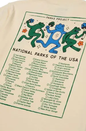 PARKS PROJECT Graphic Checklist Tee