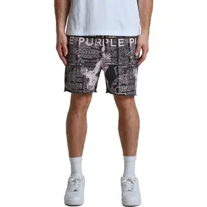 PURPLE BRAND Mwt Fleece Sweat Shorts