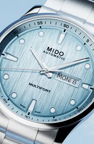 MIDO Multifort Automatic Bracelet Watch - Blue Gradient
