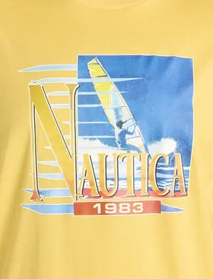 NAUTICA Big & Tall Windsurfing Graphic Tee