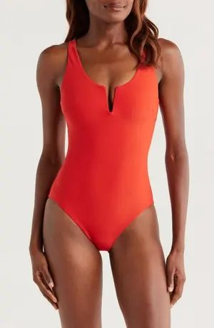Bondi Born Verity One-piece Swimsuit - Rosso