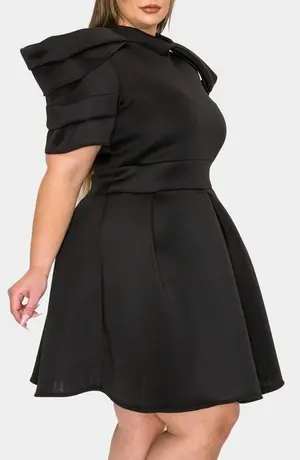 L I V D Karina Stretch Fit & Flare Dress