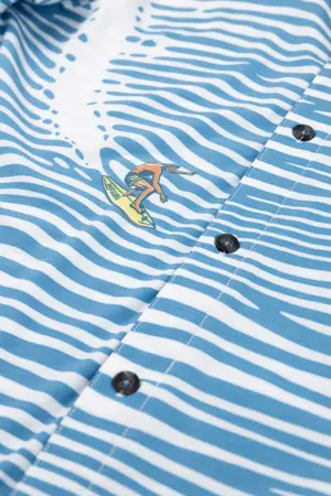 BAJA LLAMA 100 Foot Wavevagabond Button Up