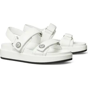 Tory Burch Kira Sport Sandal - Cloud / Silver