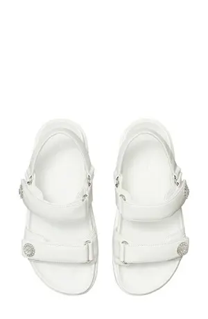 Tory Burch Kira Sport Sandal - Cloud / Silver