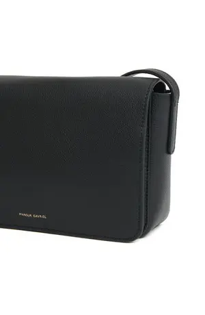 MANSUR GAVRIEL Clio Leather Shoulder Bag - Black