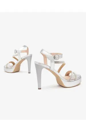 NEROGIARDINI Jeweled Platform Sandals
