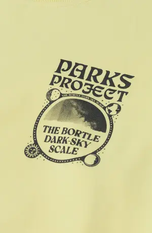 PARKS PROJECT Dark Sky Scale Cropped Crewneck