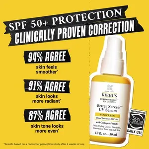 KIEHL'S SINCE 1851 Better Screen™ Uv Serum Spf 50+ Facial Sunscreen - One-color