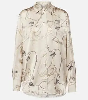 Victoria Beckham Printed Shirts For Women