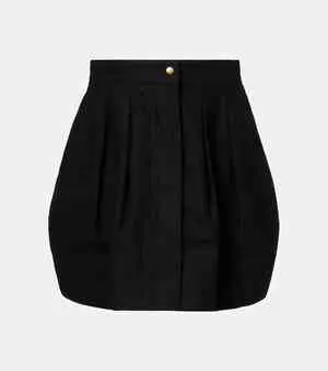 Max Mara Studio Black Wash Skirts
