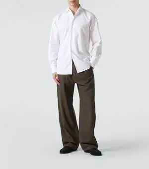 SAMAN AMEL Cotton Poplin Shirt