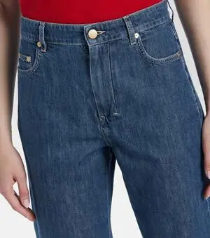 Max Mara Eles Mid-rise Wide-leg Jeans