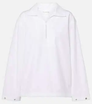 Victoria Beckham Denim Top - White