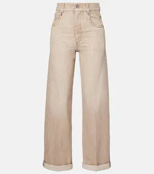 Brunello Cucinelli Wide-leg Jeans