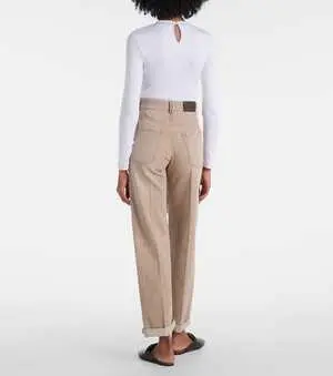 Brunello Cucinelli Wide-leg Jeans