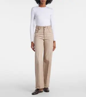 Brunello Cucinelli Wide-leg Jeans