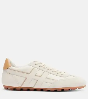 Hogan Olympia Suede Sneakers - Beige